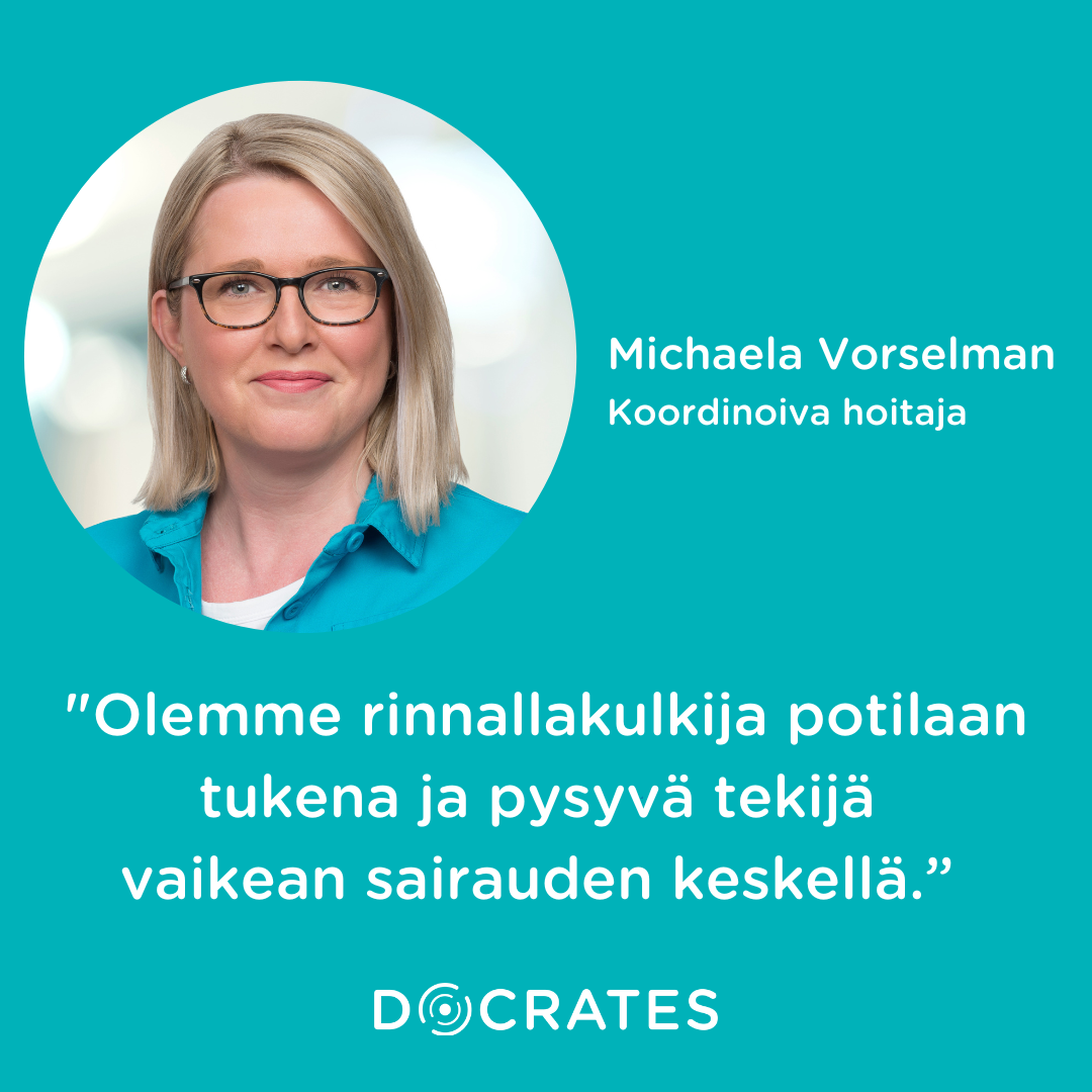 Syöpäsairaalan koordinoiva hoitaja tukena hoitopolulla - Docrates ...